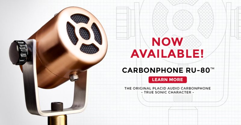Placid Audio Custom Microphones | Home of the Original Copperphone ...